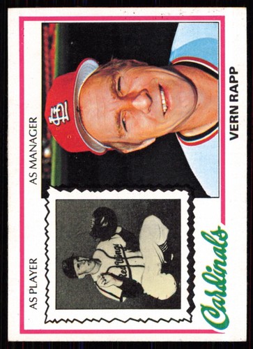 1978 Topps Vern Rapp Rookie St. Louis Cardinals #324 | eBay