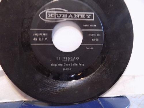 Cuban ORQUESTA CHEO BELEN PUIG El Pescao/LAS LAGRIMAS NO ME SALEN ...