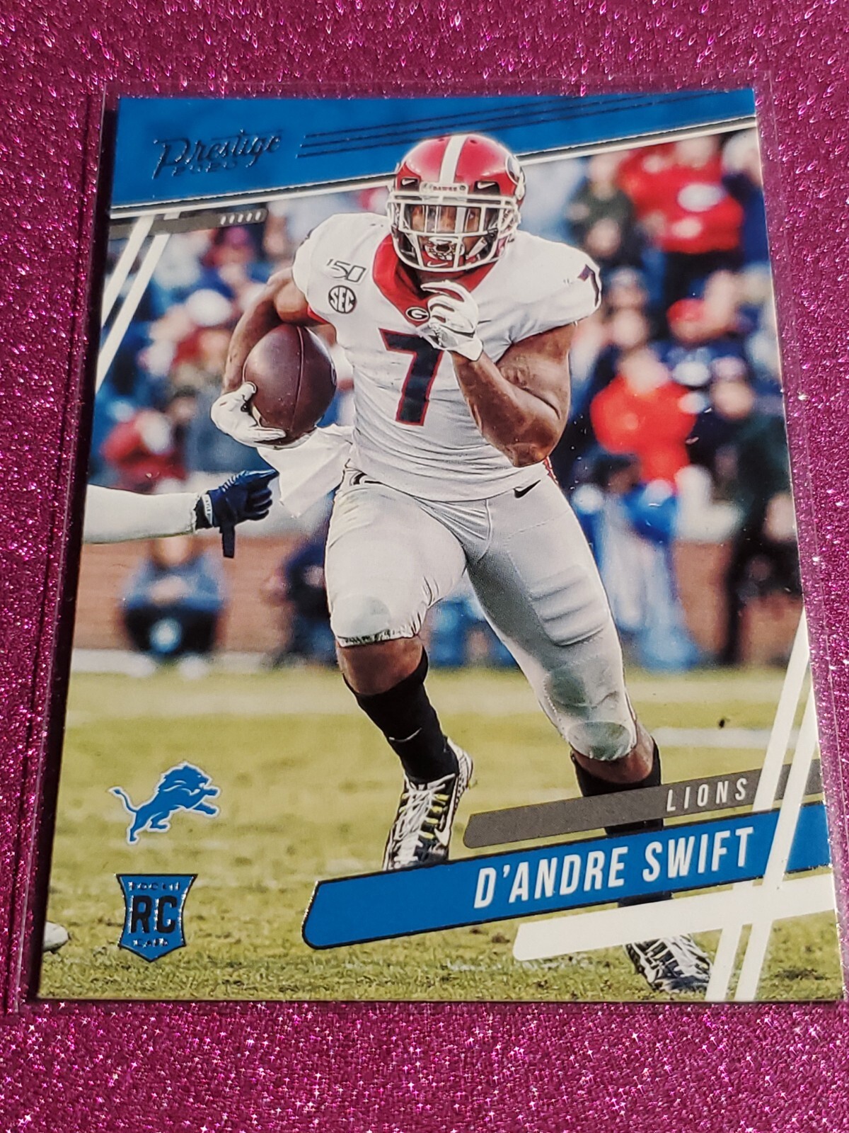 2020 D'Andre Swift Panini Prestige Rookie RC #229 Detroit Tigers | eBay