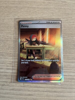 Penny Scarlet & Violet Base Set 252/198 Holo Special Illustration ...