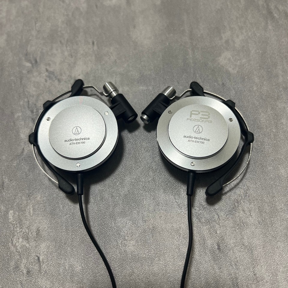 Audio-Technica ATH-EM700 Model Persona 3 Konami Style Earphone Tested ...