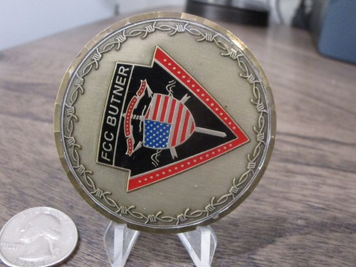 BOP FCC Butner Federal Correctional Complex Prison Challenge Coin #483R ...