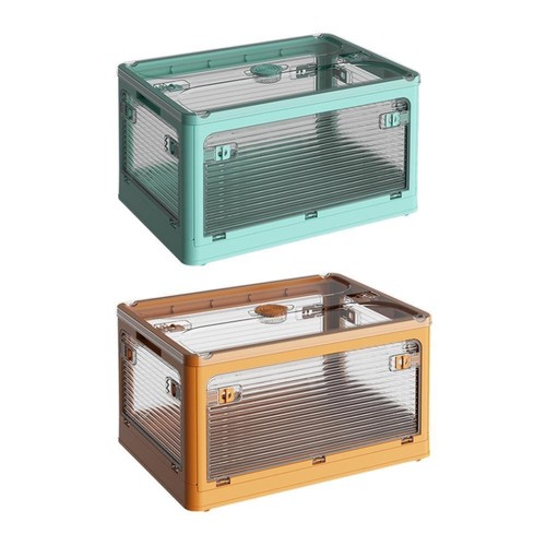 Outdoor Camping Transparent Folding Storage Box | eBay