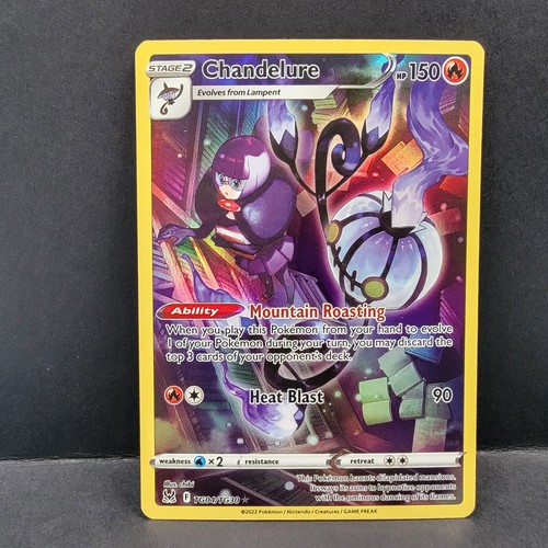 Chandelure TG04/TG30 Lost Origin Trainer Gallery Ultra Rare Full Art ...