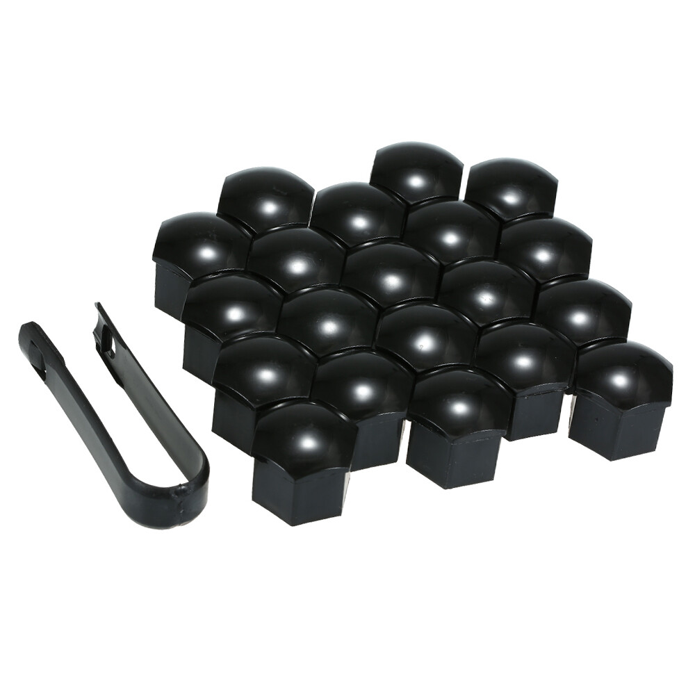 20PCS 21mm Wheel Nut Plating Lug Nut Caps Screw Protector J0B6 | eBay