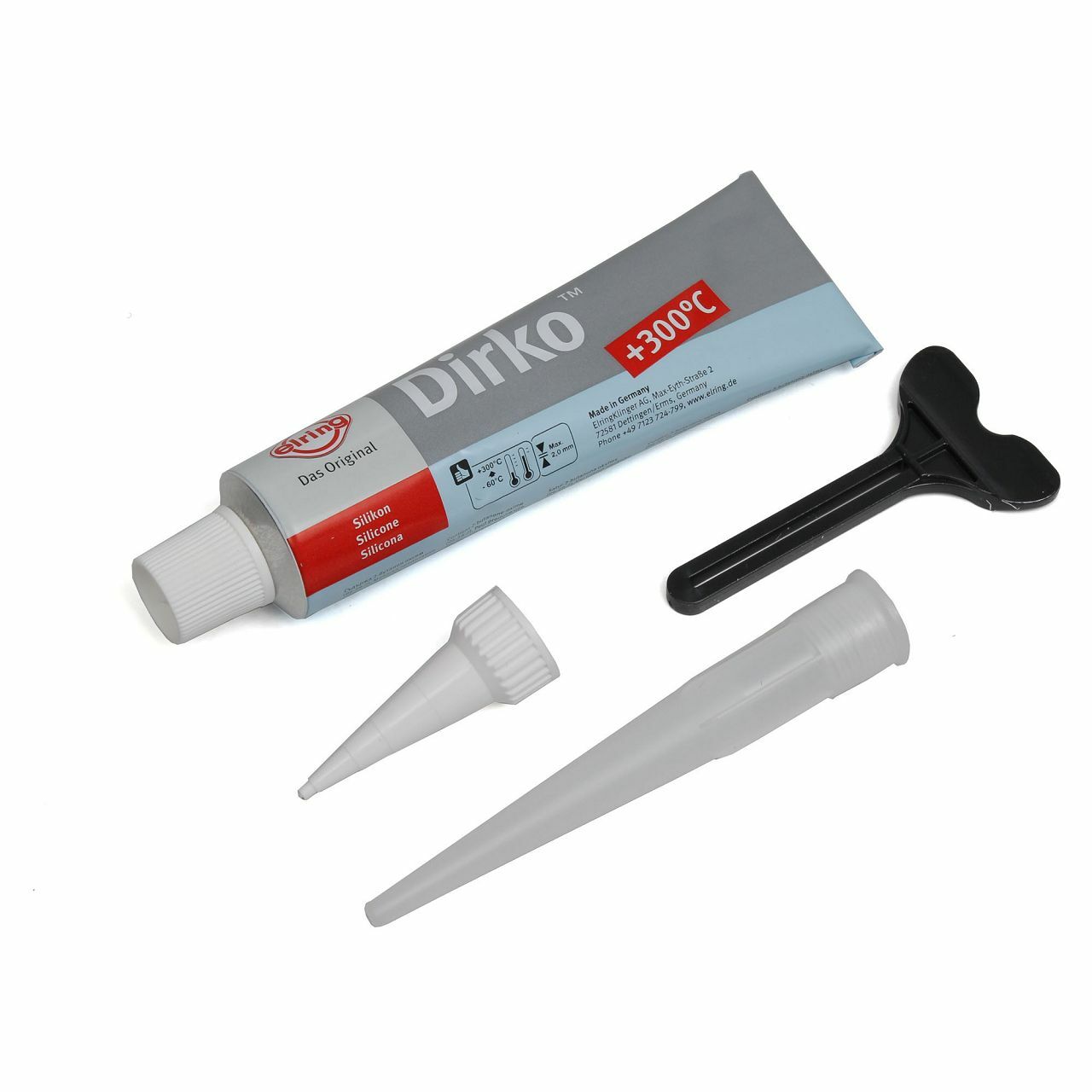 ELRING 036.163 DIRKO-HT GRAU Spezial Silikon Dichtmasse Dichtungsmasse ...