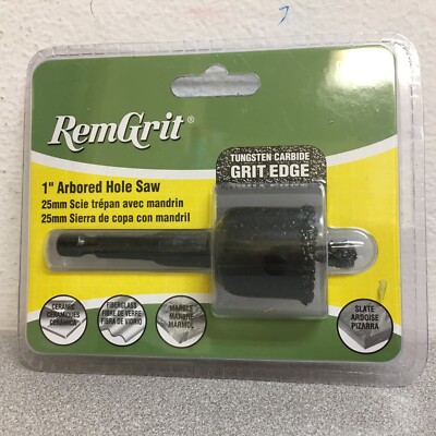 RemGrit OGC16BL 1" Arobred Tungsten Carbide Grit Edge Hole Saw | eBay