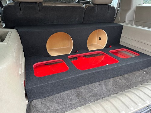 Concept Custom Sub Box Subwoofer Enclosure and Amp Rack | For 2003-2009 ...