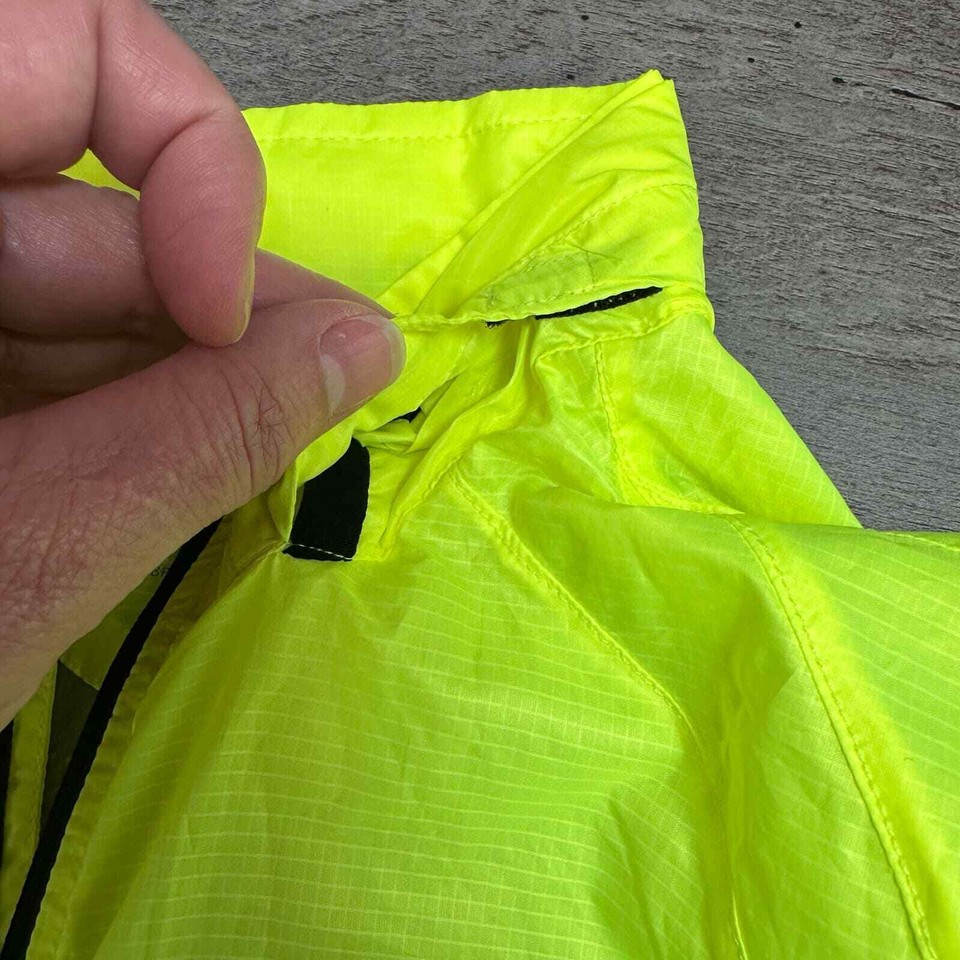 Brooks Lightweight Windbreaker Jacket Neon Yellow Med | eBay