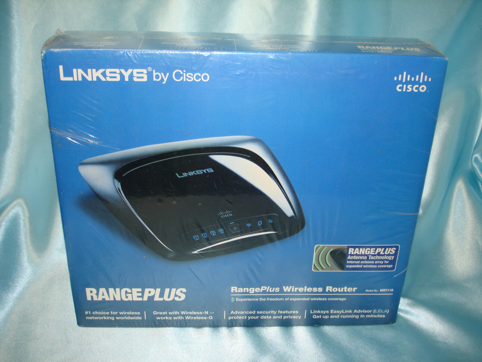 Linksys WRT110 24 Mbps 4-Port 10/100 Wireless G Router for sale online ...