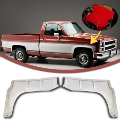 Front Inner Fenders with Bead Roll Design Fits 1981-1988 Chevy GMC ...