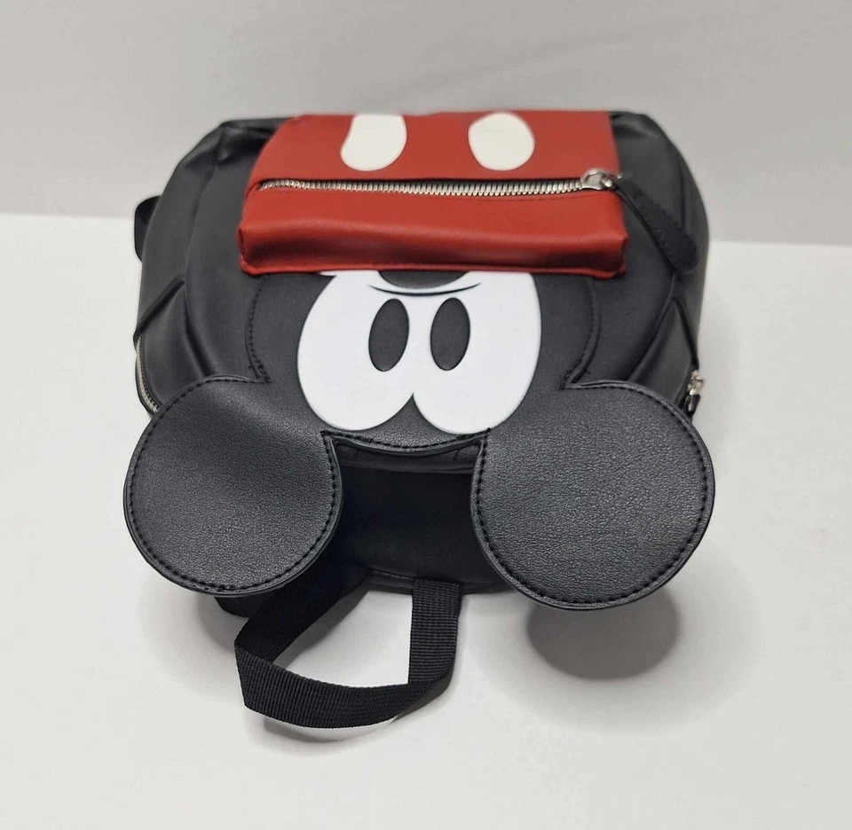 Disney’s Bioworld Mickey Mouse Black & Red Mini Backpack Bag | eBay