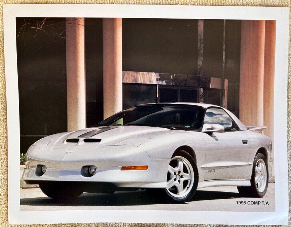 NOS 1996 FIREHAWK + COMP T/A Pontiac dealership factory sales promos 96 ...