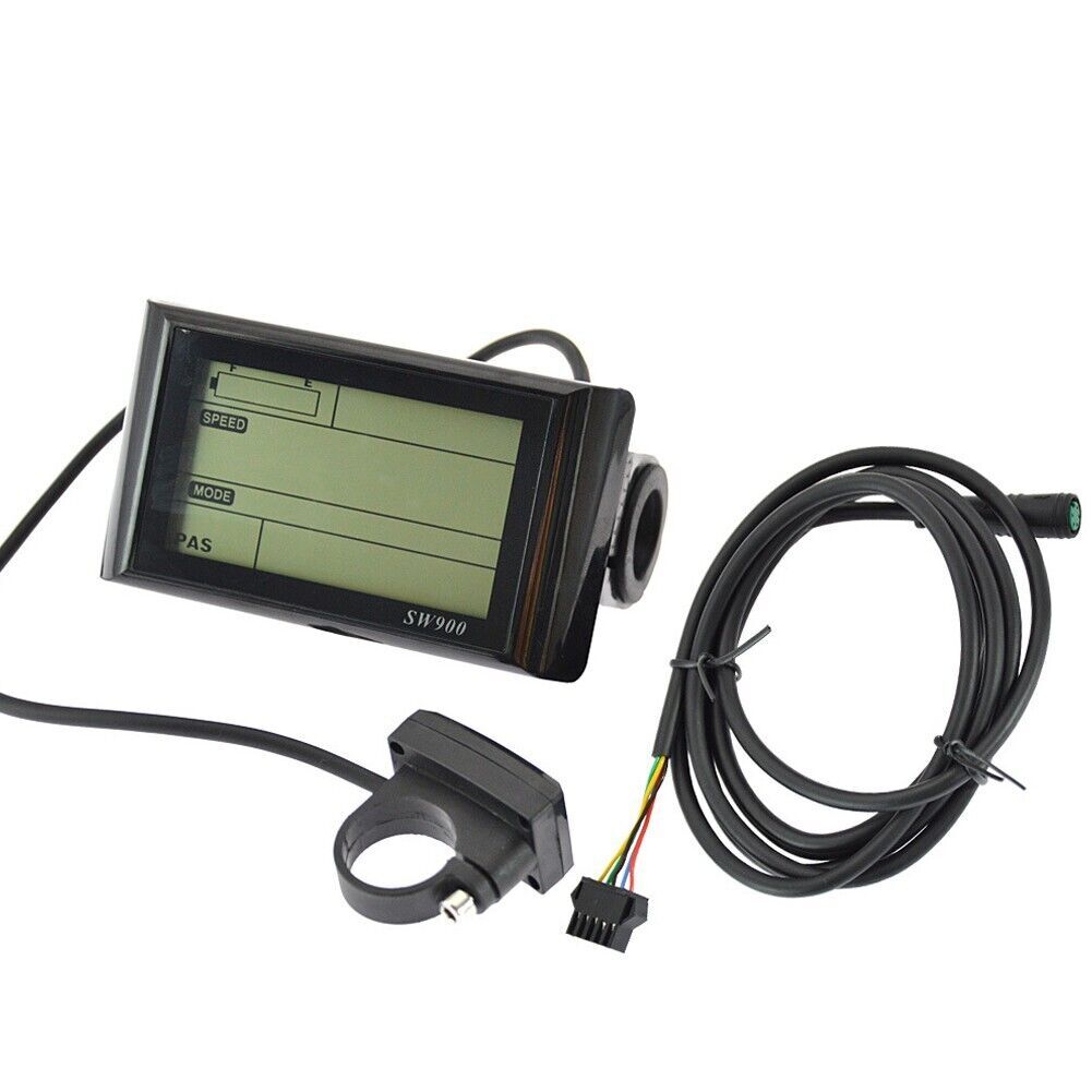 eBike Electric Bicycle Tricycle display LCD OMT3 KT SW900 YL80C 24V/ 36 ...