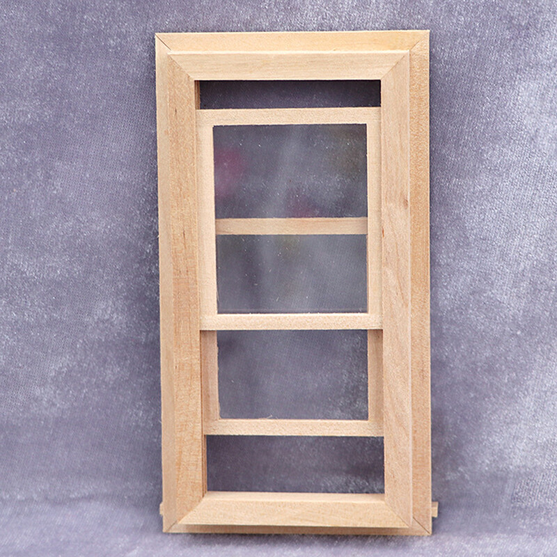 1:12 Dollhouse Miniature Window Model House Decor Door and Windows ...