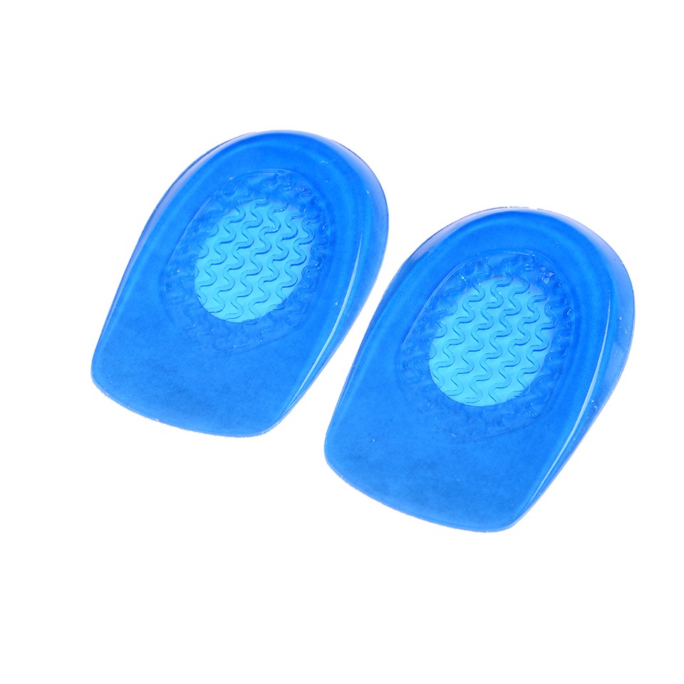2X Silicon Gel-Heels Cushions Insoles Soles Spurs Supports Shoe Pads ...