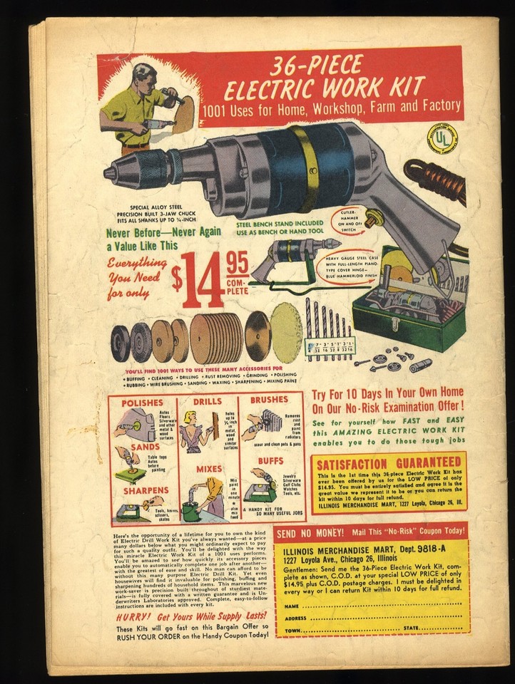 Weird Fantasy (1950) #6 VG+ 4.5 Robot Cover Art by Al Feldstein! EC ...