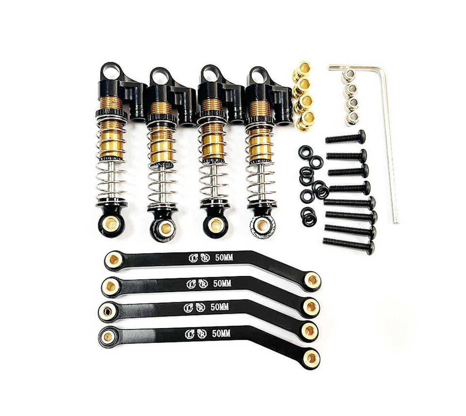 Aluminum Alloy CNC metal Upgrade parts DIY Fits FMS 1/24 FCX24 crawler ...