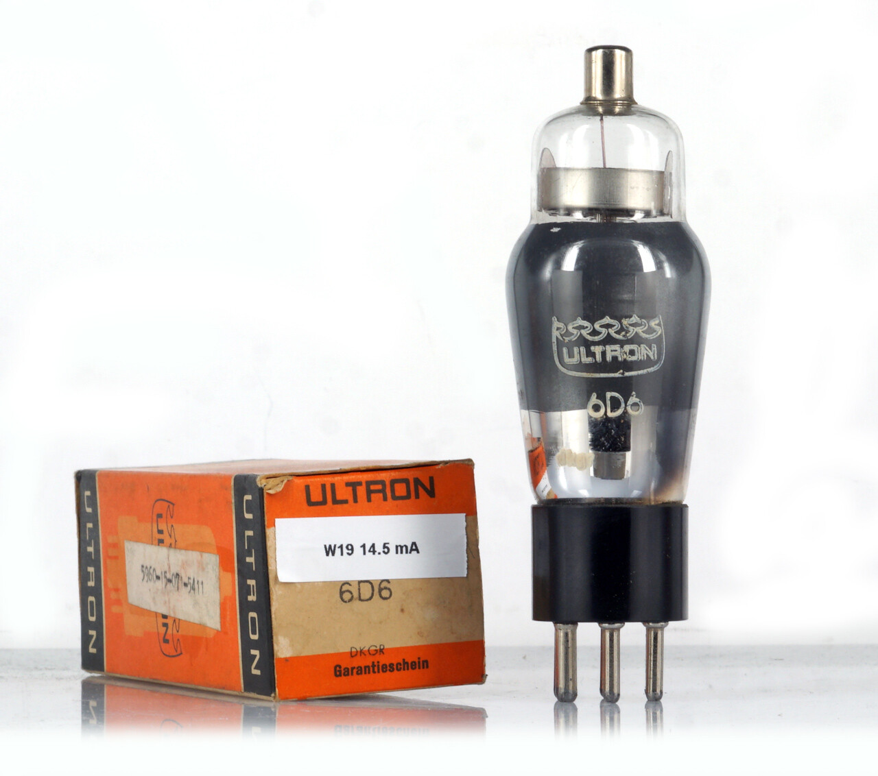 6D6/UZ6D6/VT-69 ULTRON NOS USA Tube Röhre Valvola Lampe TSF Valve 진공관 ...