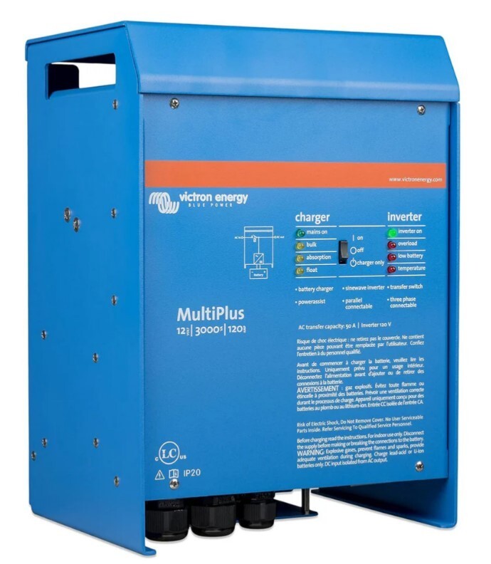 Victron MultiPlus 3000VA 12V Pure Sine Wave Charger/Inverter Plus ...