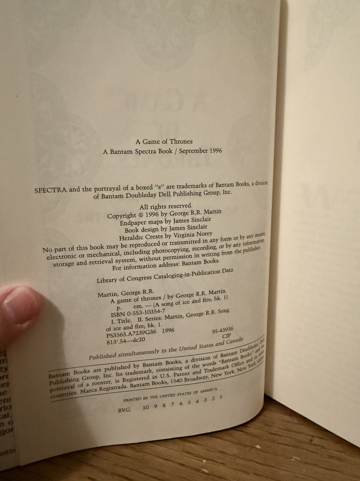 A GAME OF THRONES Set, George R.R. Martin, 1st/1sts, ALL SIGNED (+ Fire ...