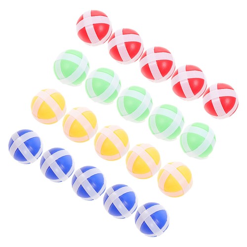 20Pcs Funny Board Sticky Balls Interactive Balls Children Playthings | eBay