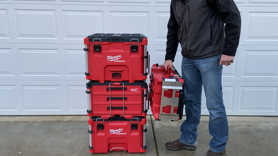 Milwaukee Packout Full Size, Side Plate With Rail Caps. | eBay