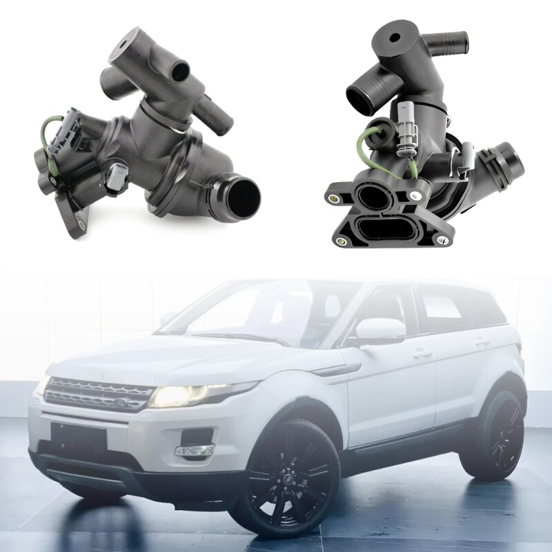 Car Engine Cooling Temperature Control Thermostat Housing for Discovery ...