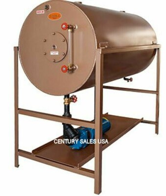 REMA 30x48 11 GAUGE BOILER CONDENSATE RETURN SYSTEM 1 1/2HP BURKS PUMP ...