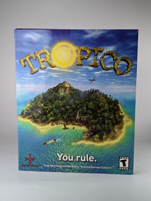 Tropico Original Rare Big Box PC RTS Strategy Game - Complete | eBay