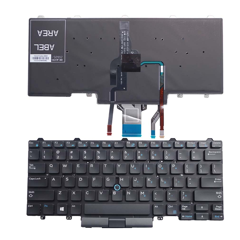 Keyboard for Dell Latitude 3340 3350 5480 5490 E7450 E5450 E7470 E5470 ...