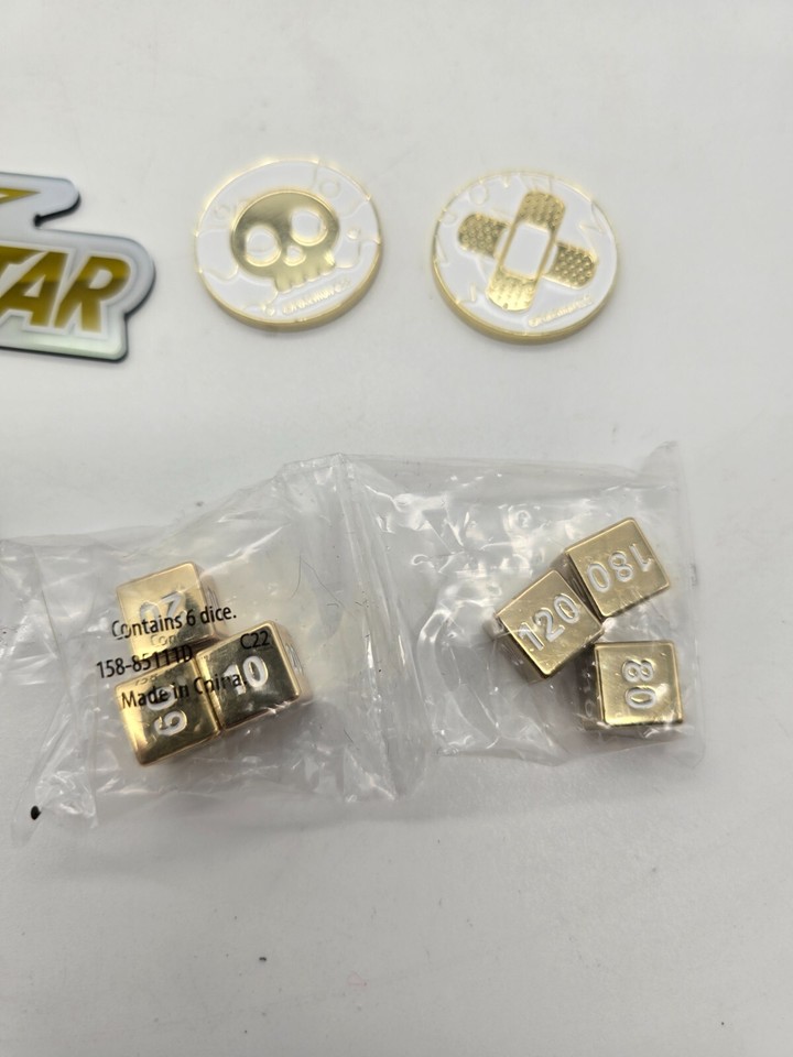 Pokemon Charizard Ultra Premium Collection Metal Dice, Poison Burn ...