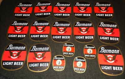 Lot of Barmann Beer & Barmann BOCK, Kingston New York Vintage Bottle ...