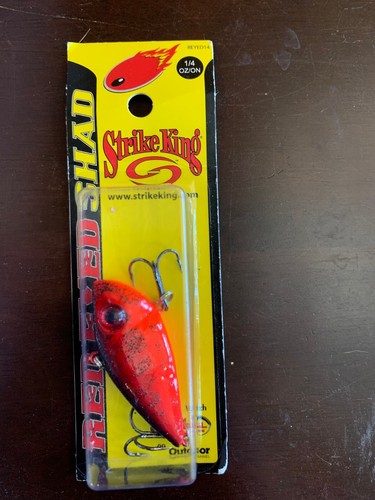 RED EYED SHAD fish hook lure 1/4oz. Chili Craw Strike King NEW! | eBay