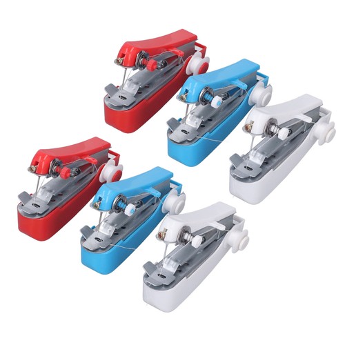 6Pcs Hand Stitcher Sewing Machine Versatile Mini Portable Sewer Machine ...