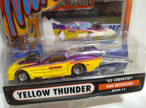 Muscle Machines Super Chevy Show Nitro Coupe Yellow Thunder Dan ...