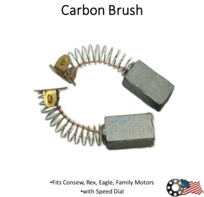 Carbon Brush Servo Motor 2x Rex Consew Family Eagle | eBay