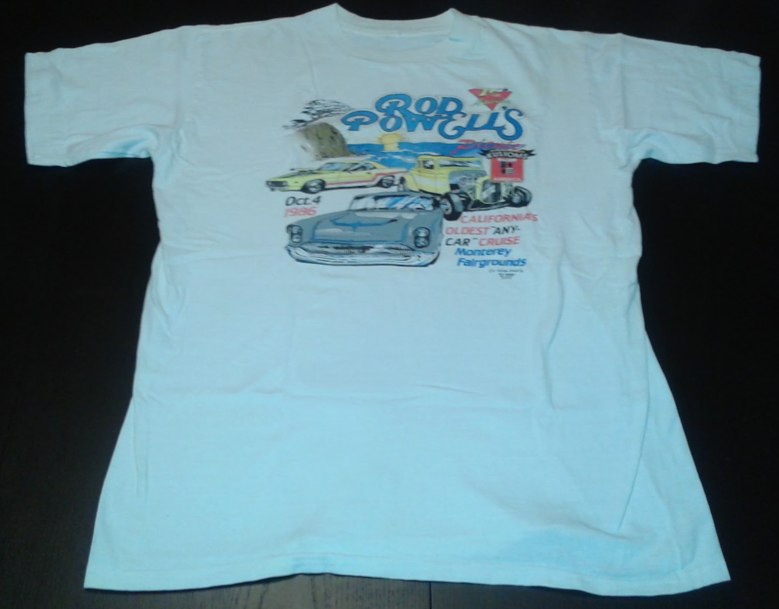 Vintage 1986 Rod Powell's 15th Annual Hot Rod Car Cru… - Gem