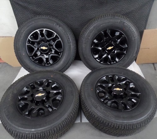 Black Matte Chevrolet 2500 3500 - 18" Wheels w/ Tires. | eBay