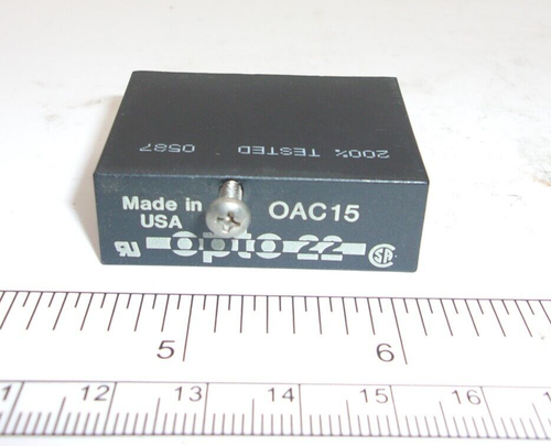 OPTO22 OAC15, I/O Module 4 Pin 3 AMP, 2132A | eBay