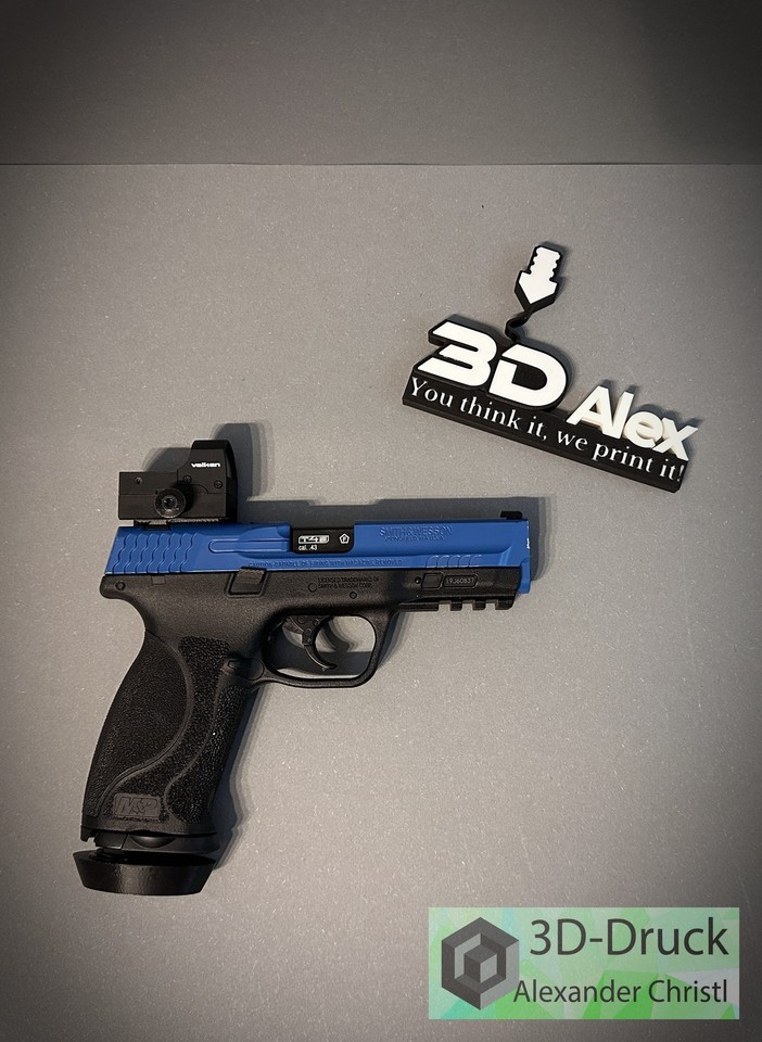Punch Button Smith & Wesson M&P9 cal. 43 Emergency Magazin RAM T4E | eBay