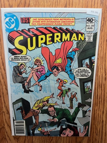 Superman Vol 1 #350 DC Comics 9.0 Newsstand E31-161 | eBay