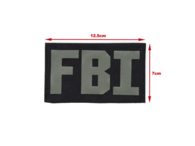 TMC Tactical FBI Patch (Black) TMC2993-BK | eBay
