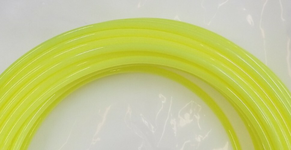 DIRTBIKE ATV MOTORCYCLE GAS CAP VENT HOSE FUEL TANK OVERFLOW NEON ...