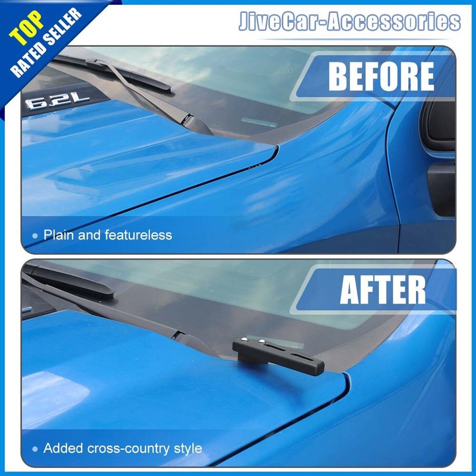 Car LED Light Pod Hood Ditch Mounting Brackets Holder For Chevy ...