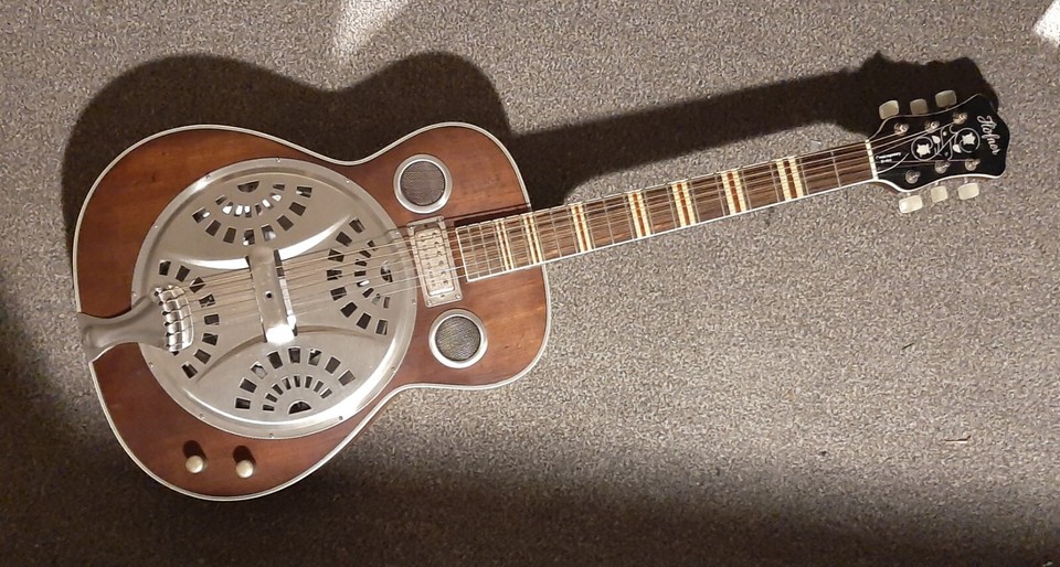 Hofner Dobro Resonator Spider HCT-RG Guitar 125th Anniversary 1887-2012 ...