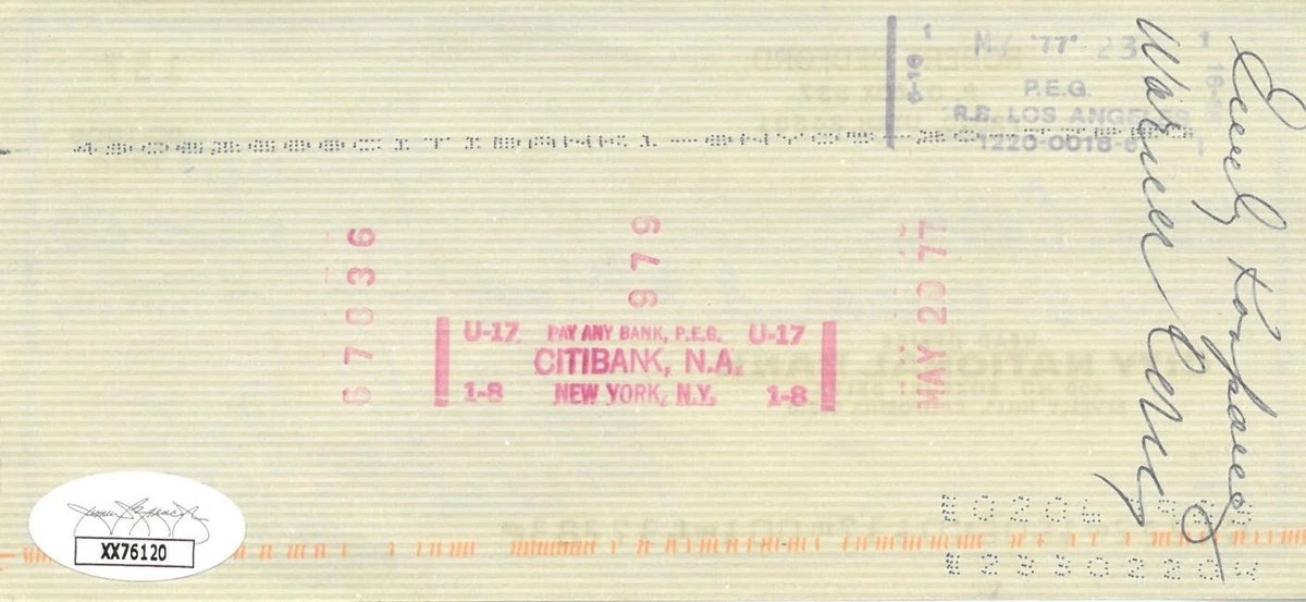 Citibank Cancelled Cheque