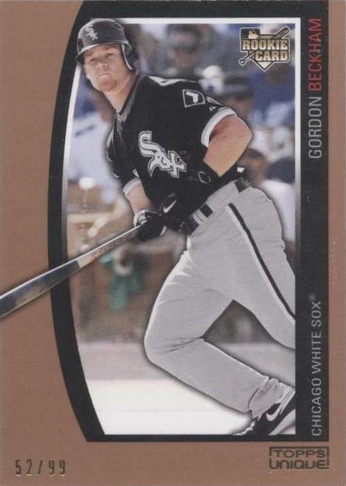 2009 Topps Unique - Gordon Beckham #187 Select /99 (RC) for sale online ...