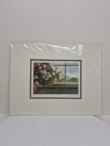 Arnier R. 'Simple Pleasures' Signed Print Fresh Cut Flowers On The ...