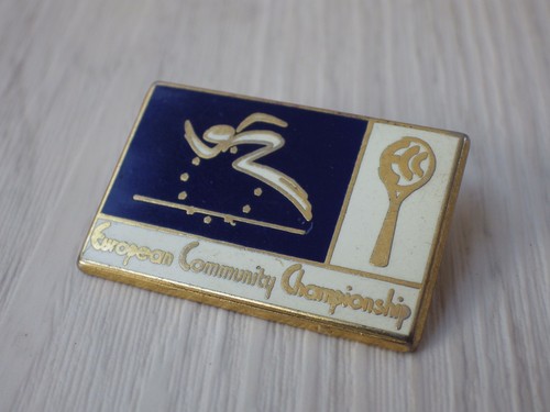 Vintage Pin Collector Pins European Community Championship W046 | eBay